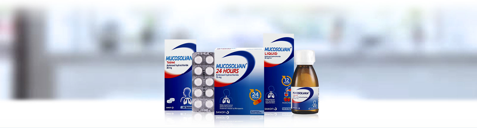 Mucosolvan Range- Adult