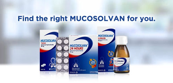 Mucosolvan Range- Adult